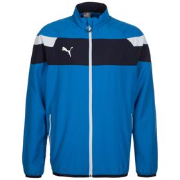 Puma Trainingsjacke 'Spirit II Woven' Herren Gr&ouml;&szlig;e L himmelblau / dunkelblau / wei&szlig;
