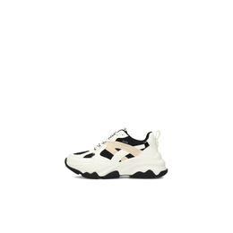 Posh By Poelman Sneaker 'Gigi' Jungen Gr&ouml;&szlig;e 35 beige / schwarz / wei&szlig;
