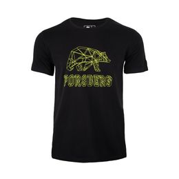 Forsberg T-Shirt Herren Gr&ouml;&szlig;e S limette / schwarz