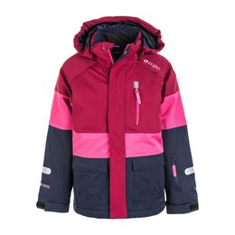 ZIGZAG Sportjacke 'Taylora' Jungen Gr&ouml;&szlig;e 98 marine / pink / himbeer