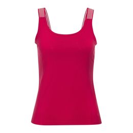 H.I.S. H.I.S Top Damen Gr&ouml;&szlig;e XS cranberry / offwhite