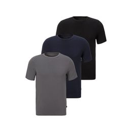 BOSS T-Shirt Herren Gr&ouml;&szlig;e L blau / grau / schwarz