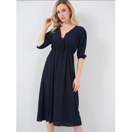 Bigdart Kleid Damen Gr&ouml;&szlig;e 40 marine Winterkleid