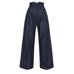 JIORO Hose 'ESSENTIALS' Damen Gr&ouml;&szlig;e 36 blue denim
