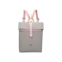 Fritzi aus Preussen Fritzi Aus Preu&szlig;en Rucksack 'Izzy03' Damen Gr&ouml;&szlig;e One Size rauchgrau / rosa