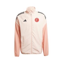 adidas Performance Sportjacke 'Fortuna D&uuml;sseldorf' Herren Gr&ouml;&szlig;e XXL pink / rosa / rot / schwarz