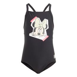 adidas Sportswear Sportbademode 'Adidas x Disney Minnie Mouse' M&auml;dchen Gr&ouml;&szlig;e 98 hellbeige / pastellgr&uuml;n / hellpink / schwarz