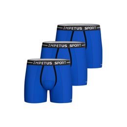 IMPETUS Boxershorts Herren Gr&ouml;&szlig;e S blau / wei&szlig;