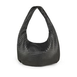 Apple of Eden Tasche 'SARDINIEN' mit hochwertiger Flechtung Damen Gr&ouml;&szlig;e One Size schwarz