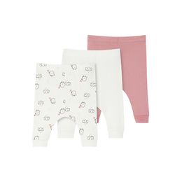Schiesser Pyjamahose 'Natural Love' Jungen Gr&ouml;&szlig;e 104 braun / eosin / wei&szlig;