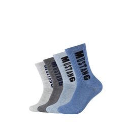 Mustang Socken Damen Gr&ouml;&szlig;e 43/46 schwarz / wei&szlig;