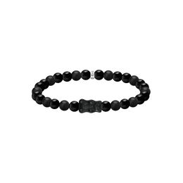 Thomas Sabo Armband Damen Gr&ouml;&szlig;e 21 schwarz / silber