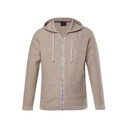 JP1880 Strickjacke Herren Gr&ouml;&szlig;e XXL dunkelbeige