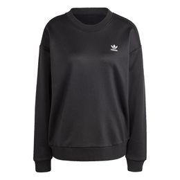 adidas originals Sweatshirt 'Trefoil Loose Crew' Damen Gr&ouml;&szlig;e XXXS/XXS schwarz / wei&szlig;