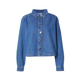 Msch Copenhagen Bluse 'Adalyn Elena' Damen Gr&ouml;&szlig;e S/M blue denim