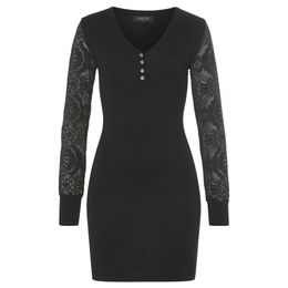 Melrose Strickkleid Damen Gr&ouml;&szlig;e XS schwarz