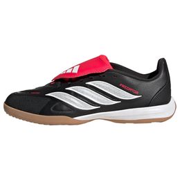 adidas Performance Fu&szlig;ballschuh 'Predator League' Jungen Gr&ouml;&szlig;e 33 purpur / schwarz / silber / wei&szlig;