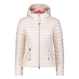 Cartoon Steppjacke mit Rei&szlig;verschlusstaschen Damen Gr&ouml;&szlig;e XS taupe Winterjacke