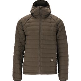 SOS Sportjacke 'Furano' Herren Gr&ouml;&szlig;e XL dunkelgr&uuml;n / wei&szlig;