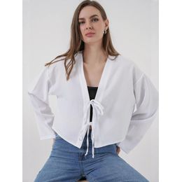 Bigdart Bluse Damen Gr&ouml;&szlig;e XL wei&szlig;