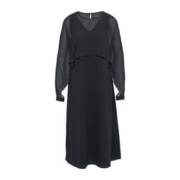 comma, COMMA Kleid Damen Gr&ouml;&szlig;e 34 navy Winterkleid