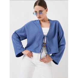 Bigdart Kimono Damen Gr&ouml;&szlig;e S blau