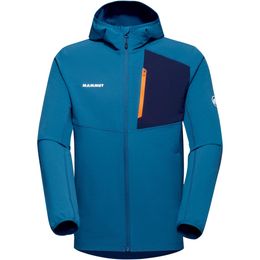 Mammut Funktionsfleecejacke 'Madris Light' Herren Gr&ouml;&szlig;e L blau / orange