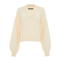 Threadbare. Threadbare Pullover 'Bloom' Damen Gr&ouml;&szlig;e L creme