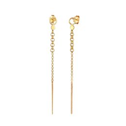 Elli Ohrringe Ear Chain Damen Gr&ouml;&szlig;e One Size gold