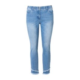 Ulla Popken Jeans Damen Gr&ouml;&szlig;e 32/34 blau / hellblau