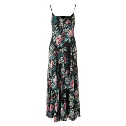 Aniston Casual Sommerkleid Damen Gr&ouml;&szlig;e 38 tanne / rosa / schwarz Winterkleid