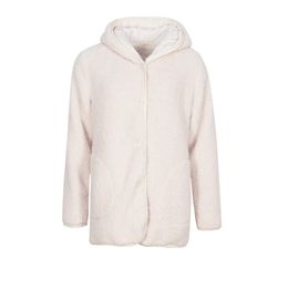 Loungeable Fleecejacke Damen Gr&ouml;&szlig;e S creme