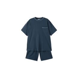 Mango Man Pyjama Herren Gr&ouml;&szlig;e L navy