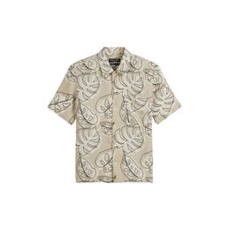 Marc O'Polo Marc O'polo Hemd Herren Gr&ouml;&szlig;e L beige / schwarz