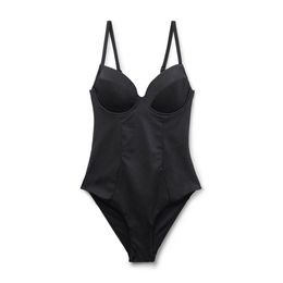 CALZEDONIA Badeanzug Damen Gr&ouml;&szlig;e S schwarz