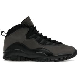 Nike Low-Top Sneaker - Jordan 10 Retro Shadow (2025) - Gr. 48,5 (EU) - in Schwarz - f&uuml;r Damen