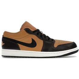 Nike Low-Top Sneaker - Jordan 1 Low SE Flax Baroque Brown - Gr. 48,5 (EU) - in Schwarz - f&uuml;r Damen