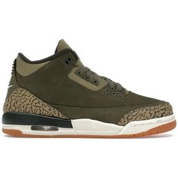 Nike Low-Top Sneaker - Jordan 3 Retro Family Affair (GS) - Gr. 38 (EU) - in Wei&szlig; - f&uuml;r Damen