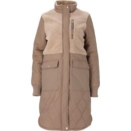 WEATHER REPORT Wintermantel 'Hollie' Damen Gr&ouml;&szlig;e 5XL beige