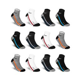 Texemp F&uuml;&szlig;linge 'TEXEMP Sneaker Socken' Damen Gr&ouml;&szlig;e 43/46 bunt
