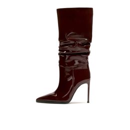 Kazar Stiefel Damen Gr&ouml;&szlig;e 39 bordeaux Winterschuhe