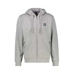Lerros Sweatjacke Herren Gr&ouml;&szlig;e XL hellgrau