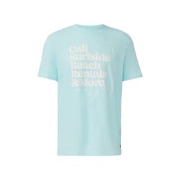 s.Oliver T-Shirt Herren Gr&ouml;&szlig;e S himmelblau / wei&szlig;
