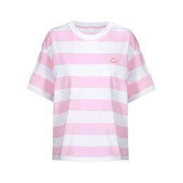 Mey Schlafshirt 'Streaked Lines' Damen Gr&ouml;&szlig;e XL rosa