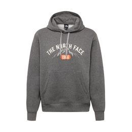 The North Face Sweatshirt Herren Gr&ouml;&szlig;e XXL graumeliert / orange / wei&szlig;