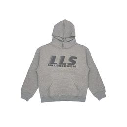 Low Lights Studios Sweatshirt 'Lines' Herren Gr&ouml;&szlig;e M grau