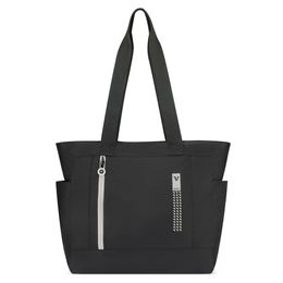 Roncato Shopper 'Compact Neon' Damen Gr&ouml;&szlig;e One Size schwarz / silber