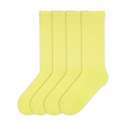 von Jungfeld Socken 'Butter Yellow' Herren Gr&ouml;&szlig;e 41/46 gelb