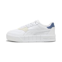 Puma Sneaker 'Cali Court Match' Damen Gr&ouml;&szlig;e 40.5 blau / hellgelb / wei&szlig;