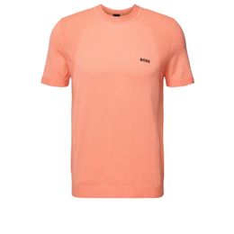 BOSS T-Shirt 'Momentum Lite T24' Herren Gr&ouml;&szlig;e XXXL rosa / schwarz
